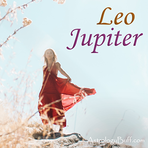 Jupiter in Leo in a Natal Chart Through the Houses